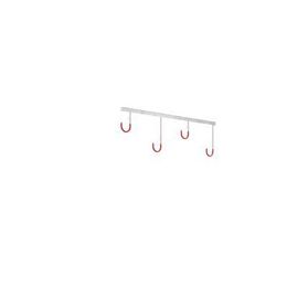 H&auml;ngeparker WSM 3804, H&auml;ngesystem f. Wand/Decke, f&uuml;r Reifen bis 65 mm, 4 Stellpl&auml;tze, B 1170 x T 350 x H 350 mm