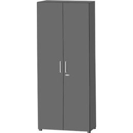 Sch&auml;fer Shop Sch&auml;fer Shop Select Schrank SET UP, 6 OH, abschlie&szlig;bar, B 800 x T 420 x H 2240 mm, graphit/graphit