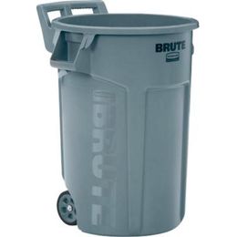 Rubbermaid Abfallbeh&auml;lter Wheeled Brute&reg;, mit Rollen und Griff, Fassungsverm&ouml;gen 167 Liter, grau