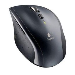 Logitech Funkmaus Marathon M705, f&uuml;r Rechtsh&auml;nder, ergonomisch, 7 Tasten & Scrollrad,1000 dpi, bis 10 m, inkl. Unifying-Empf&auml;nger & Batterien, schwarz
