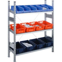 Sch&auml;fer Shop Komplettregal SBR 3000, Grundfeld, 3 schr&auml;ge Fachebene, 1536 x 400 x 995 mm