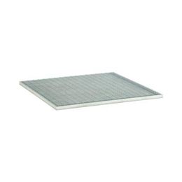 Stahlgitterrost f&uuml;r PE-Palettenauffangwannen CEMO 220/4 und 400/4, B 1200 x T 1200 x H 30 mm, bis 1200 kg
