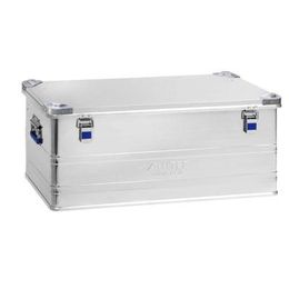 Transportbox ALUTEC INDUSTRY 140, Aluminium, 140 l, L 900 x B 495 x H 379 mm, mit Stapelecken, stabiler Deckel