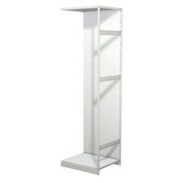Kerkmann Leerregal PROGRESS 500 T, Anbaufeld, mit R&uuml;ckwand, H 2600 x B 750 x T 640 mm