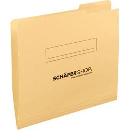 Sch&auml;fer Shop Sch&auml;fer Shop Select Einschiebmappe, DIN A4, Karton, Tab rechts