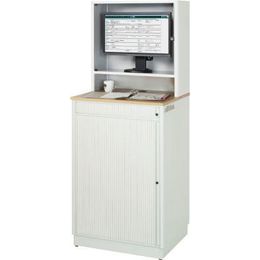 Rau Computer-Station adlatus Typ 2015, B 720 x T 660 x H 1810 mm, station&auml;r