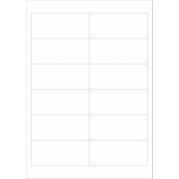 Sch&auml;fer Shop Sch&auml;fer Shop Select Universal-Etiketten, 97,0 x 42,3 mm, Permanentkleber, 1200 St&uuml;ck