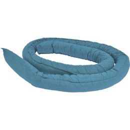 Bindemittel Saugschlauch, mit Flockenf&uuml;llung, besonders &ouml;lbindend, &Oslash; 75 x L 1200 mm, blau, 20 St&uuml;ck