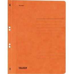 Falken &Ouml;senhefter, DIN A4, ganzer Deckel, 1 St&uuml;ck, orange
