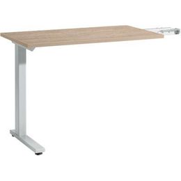 Sch&auml;fer Shop Sch&auml;fer Shop Select Anbautisch Start Off, f. T-Fu&szlig;, rechteckig, B 1000 x T 600 x H 735 mm, Eiche-Dekor