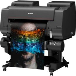 Großformatdrucker Canon imagePROGRAF PRO-2600, 24", 12-farbiger Tintenstrahldruck, 2400 x 1200 dpi, USB/LAN/WLAN, inkl. Tintentanks, schwarz