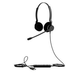 Headset Jabra BIZ 2400 USB Duo MS, f&uuml;r Microsoft Lync, FreeSpin&trade;-Mikrofonarm, Ger&auml;uschunterdr&uuml;ckung, Duo-Ausf&uuml;hrung