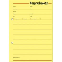 Sigel&reg; Gespr&auml;chsnotiz GE513, DIN A5 hoch, 50 Blatt