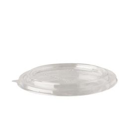 Deckel Papstar pure, &Oslash; 150 mm, f&uuml;r Salatschalen (500/1000 ml), 50 Stk., biologisch abbaubar, nachwachsende Rohstoffe, PLA, transparent