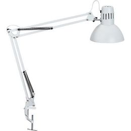 Maul LED-Tischleuchte Study, B&uuml;ro, Klemmfu&szlig;, wei&szlig;