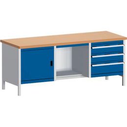 Bott Kastenwerkbank 2078-2.8, enzianblau