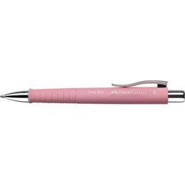 Faber-Castell Druckkugelschreiber Poly Ball XB, XB-Mine,rosé
