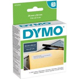 Dymo LabelWriter, R&uuml;cksendeadress-Etiketten, permanent, 25 x 54 mm, 1 Rolle &agrave; 500 St&uuml;ck