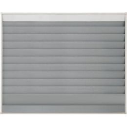 Werkstattplaner EICHNER, breite Ausf&uuml;hrung, 10 Schienen, f&uuml;r bis zu 50 Auftragstaschen des Formates A4, B 1580 x H 1282 mm, Kunststoff, grau