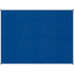 Maulstandard Pinboard, Textil, 900 x 1200 mm, blau