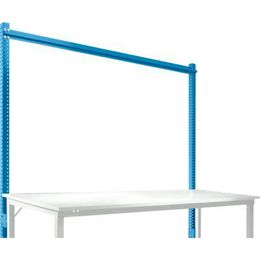 Manuflex Aufbauportal, Grundtisch SPEZIAL Arbeitstisch-/Werkbanksystem UNIVERSAL/PROFI, 2000 mm, lichtblau