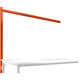Manuflex Aufbauportal f. Ansatztisch STANDARD Arbeitstisch-/Werkbanksystem UNIVERSAL/PROFI, 2000 mm, rotorange