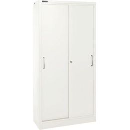 Sch&auml;fer Shop Sch&auml;fer Shop Select Schiebet&uuml;renschrank, 5 Ordnerh&ouml;hen, B 1200 mm, wei&szlig; RAL 9003