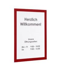 Durable Inforahmen Duraframe, DIN A4, 10 St&uuml;ck, rot