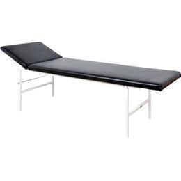 Massage- und Untersuchungsliege, nicht klappbar, 2000 x 700 x 650 mm, schwarz
