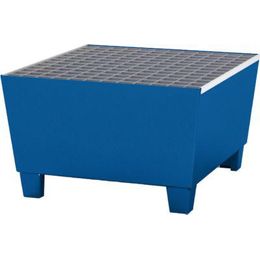 ASECOS Auffangwanne WG 20, f&uuml;r 1 x 200 l Fass, lackiert