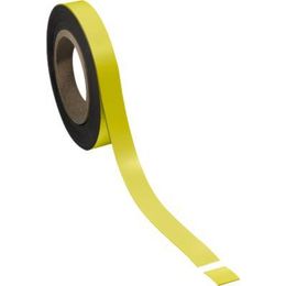 Magnetband, gelb, 20 x 10000 mm