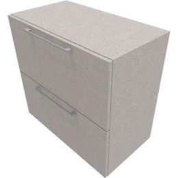 H&auml;ngeregisterschrank SOLUS PLAY, 2 Ordnerh&ouml;hen, B 800 x T 440 x H 748 mm, Ceramic grey