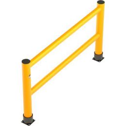 Ampere Handlauf Rack-Mammut&reg; Flex, Kunststoff, L 6000 x H 1100 mm, verkehrsgelb