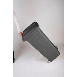 Tretabfallsammler aus Polyethylen 90 l, grau