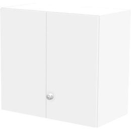 Schäfer Shop Schäfer Shop Genius Aufsatzschrank TETRIS WALL, 2 Ordnerhöhen, Türanschlag rechts, B 800 x T 440 x H 740 mm, weiß
