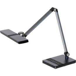 Hansa-by-styro Nimbus LED-Tischlampe, stufenlos dimmbar, mit Touch-Bedienung, schwarz