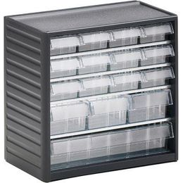 treston Kleinteilemagazine Serie 290C, 16 Schubladen