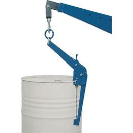 ASECOS Fasshebezange, Stahl, blau, f&uuml;r Sickenf&auml;sser, bis 350 kg
