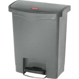 Rubbermaid Tretabfalleimer Slim Jim&reg;, Kunststoff, Fassungsverm&ouml;gen 30 Liter, grau