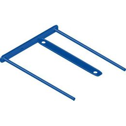 Archiv-Abheftb&uuml;gel Bankers Box BBD-Clip, mit 50 blanko Etiketten, 100 St&uuml;ck, blau