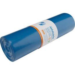 Deiss PREMIUM PLUS&reg; Abfalls&auml;cke, Recycling-LDPE, rei&szlig;fest, B 700 x H 1100 mm, 120 liter, 55 &micro;m, blau, 250 St&uuml;ck