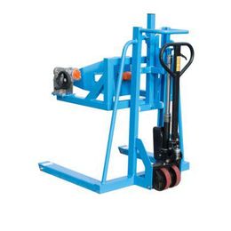 Fassheberoller Bauer FHR 600 F, Stahl, 360&deg; Drehbereich, f&uuml;r F&auml;sser bis 220 l, B 1125 x T 1200 x H 1330 mm, blau