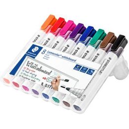Staedtler Whiteboardmarker Lumocolor&reg;, 8er Set, farbsortiert