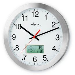 Peweta Funkuhr mit Wettertrend-Anzeige, &oslash; 300 mm