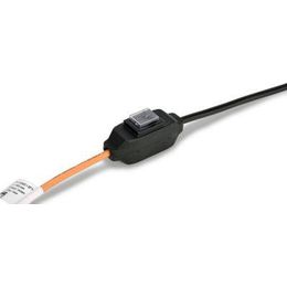 Schnurzwischenschalter f&uuml;r CEMO Elektropumpen CENTRI SP30, 16A /250V, 2-polig, Kunststoff schwarz