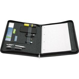 Schreibmappe Wedo College, DIN A4, Polyester, f. Standard- & Collegebl&ouml;cke, mit Rei&szlig;verschluss