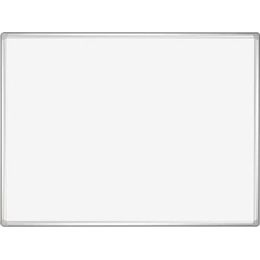 Franken Whiteboard PRO, emailliert, Wandmontage im Hoch- & Querformat, Stahl wei&szlig; lackiert & Aluminiumrahmen, magnethaftend, Ablageschale, 1200 x 3000 mm