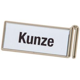 Beschriftungsclip EICHNER, f&uuml;r Wandsortierer, hellgrau, B 129 x H 57 mm, 1 St&uuml;ck