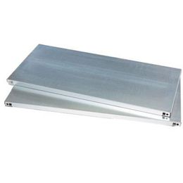 Sch&auml;fer Shop Fachb&ouml;den, f&uuml;r Materialschr&auml;nke ohne Mitteltrennwand & mit B 950 mm, bis 100 kg, B 950 x T 600 mm, verzinkter Stahl, silber