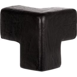 Knuffi&reg; Schutzecke f&uuml;r Knuffi Eckschutzprofil Typ E, 3-schenkelig, Polyurethanschaum, schwarz